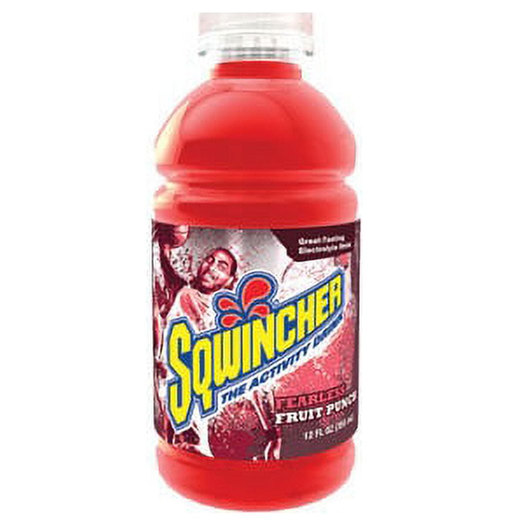Sqwincher 12 Ounce Liquid - Ready To Drink Fruit Punch Electrolyte ...