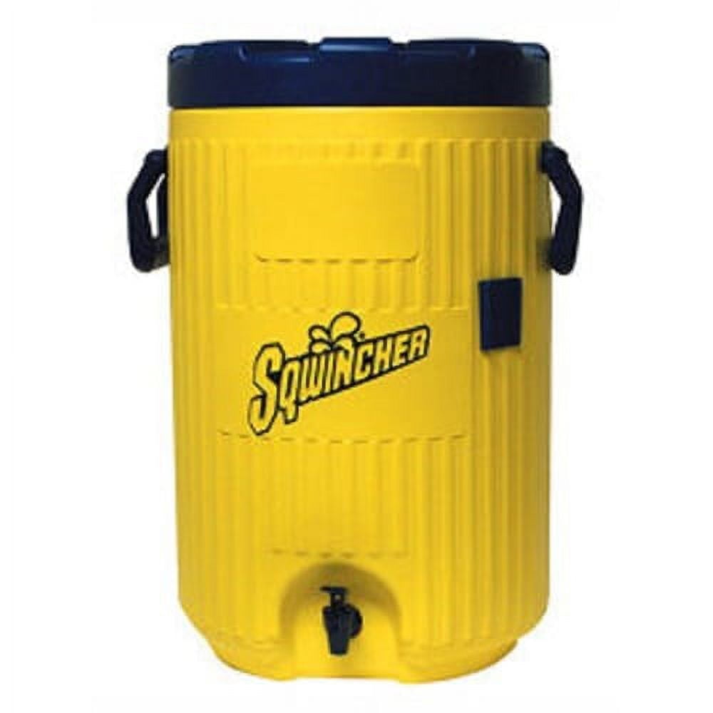 Sqwincher Cooler,Plastic,5 gal.,13-1/2 in Diameter 158400104 - Walmart.com
