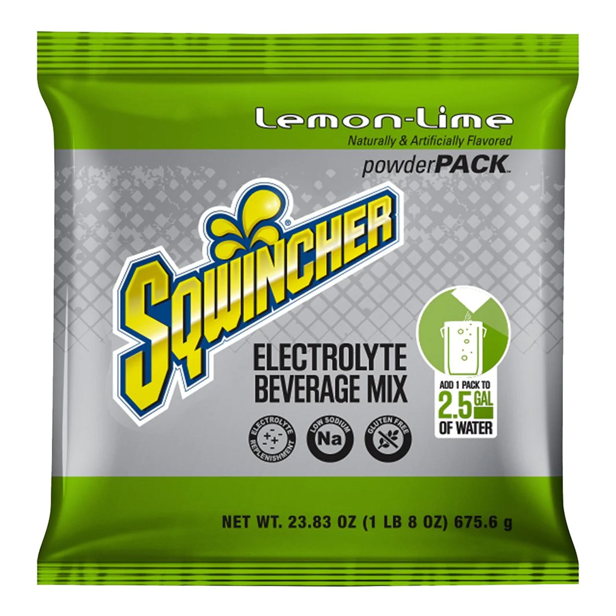 Sqwincher® Powder Pack® Lemon-Lime Electrolyte Replenishment Drink Mix ...