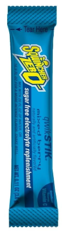 Sqwincher Qwik Stik Zero Electrolyte Replenishment Drink Mix, Mixed ...