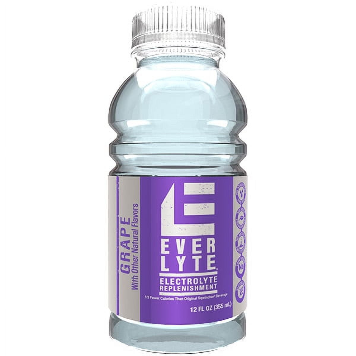 Sqwincher Widemouth EverLyte, Ready-To-Drink, 12 oz Bottle, Orange, 24 ...