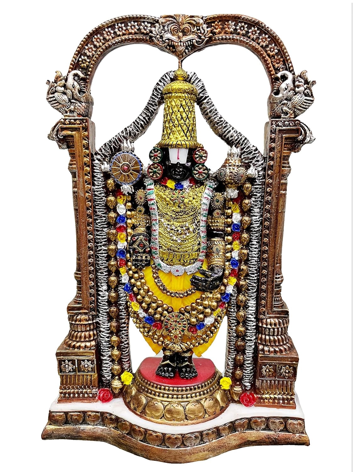 Sr Krishna Culture-New Balaji-Tirupati Bala ji-Multicoloured ...