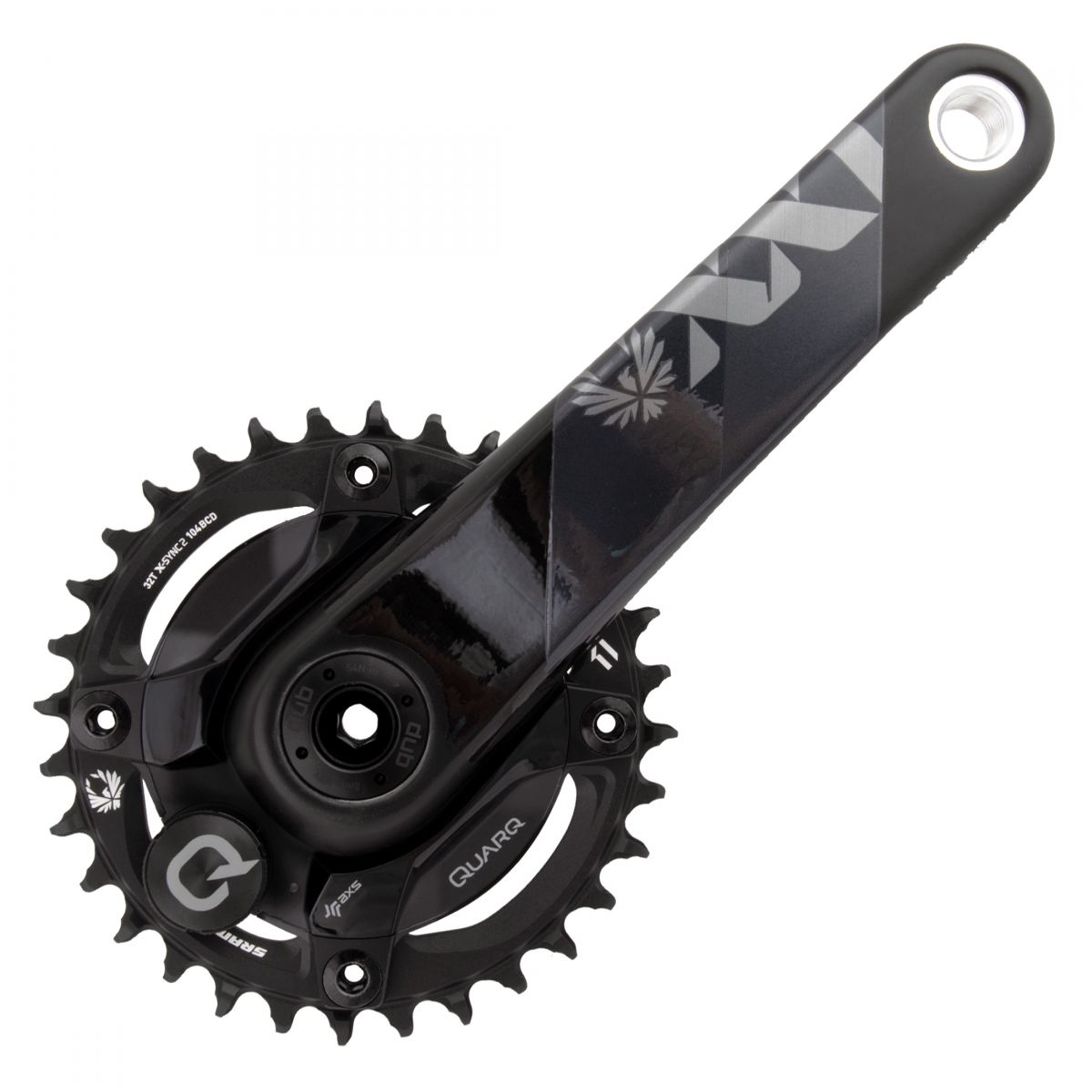 Sram XX1 Eagle Power Meter Boost Crankset 175x32 1x12 Speed DUB Spindle ...
