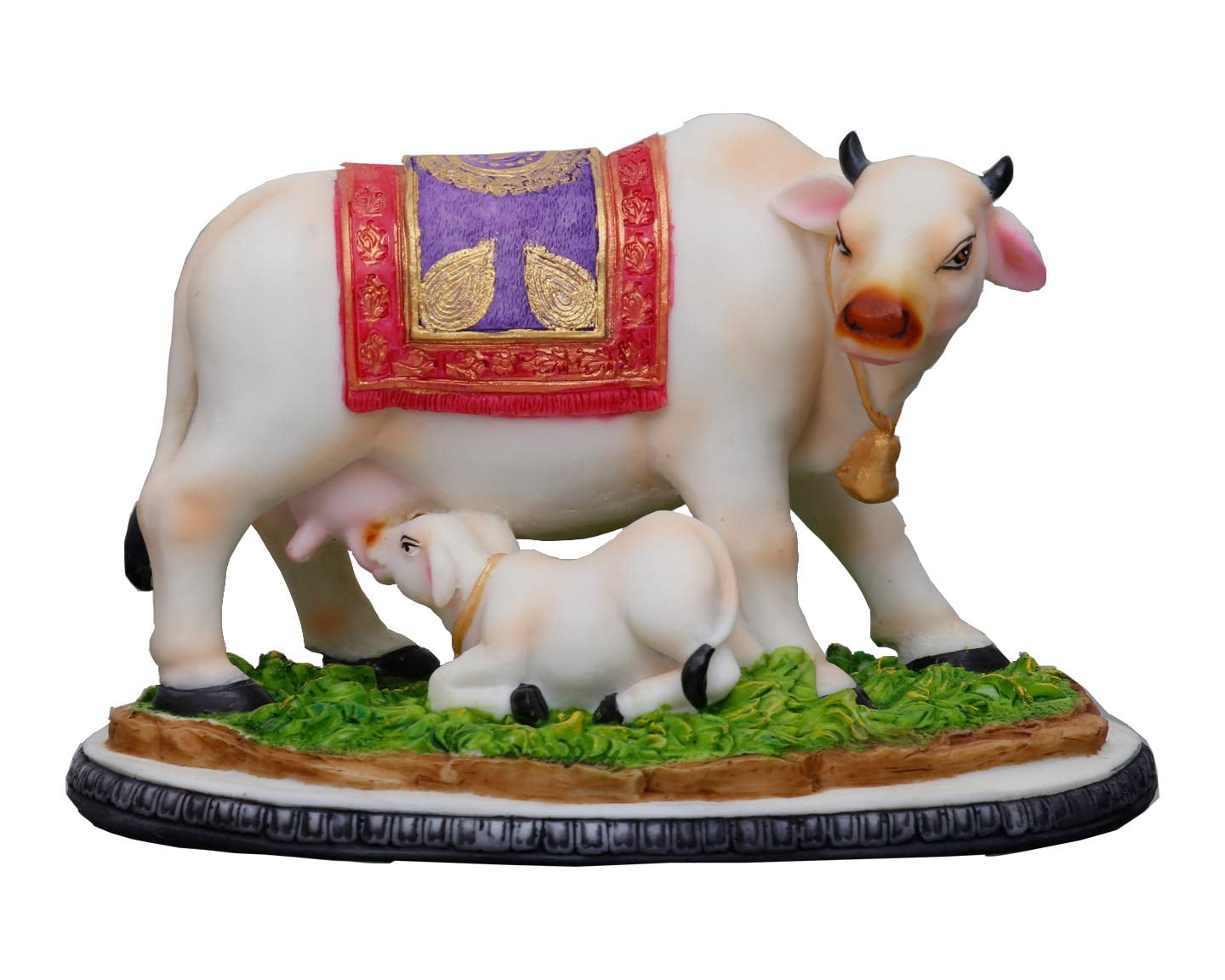 Sri Krishna Culture- Medium Cow & Calf -Hindu God and Goddess Idol ...