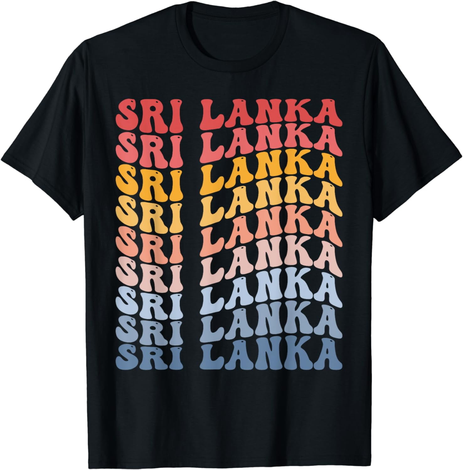 Sri Lanka Groovy Retro Sri Lankan T-Shirt - Walmart.com Sri Lanka Groovy Retro Sri Lankan T-Shirt - Walmart.com