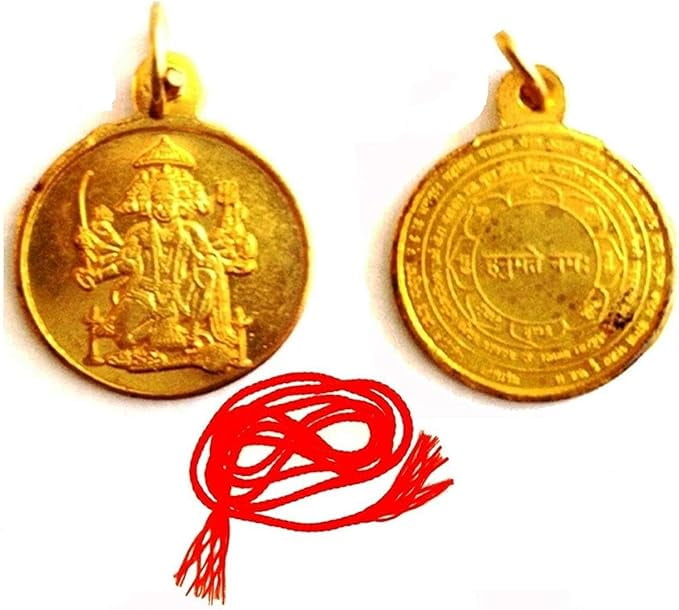 Sri Panchmukhi shree Panch Mukhi Hanuman Yantra Kavach Pendant Locket ...