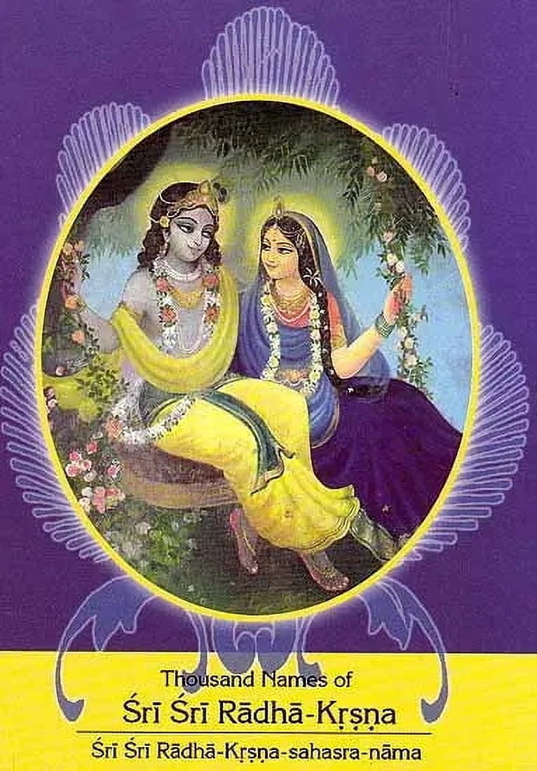 Sri Sri Radha (Thousand Names of Sri Sri Radha–Krsna) - Walmart.com