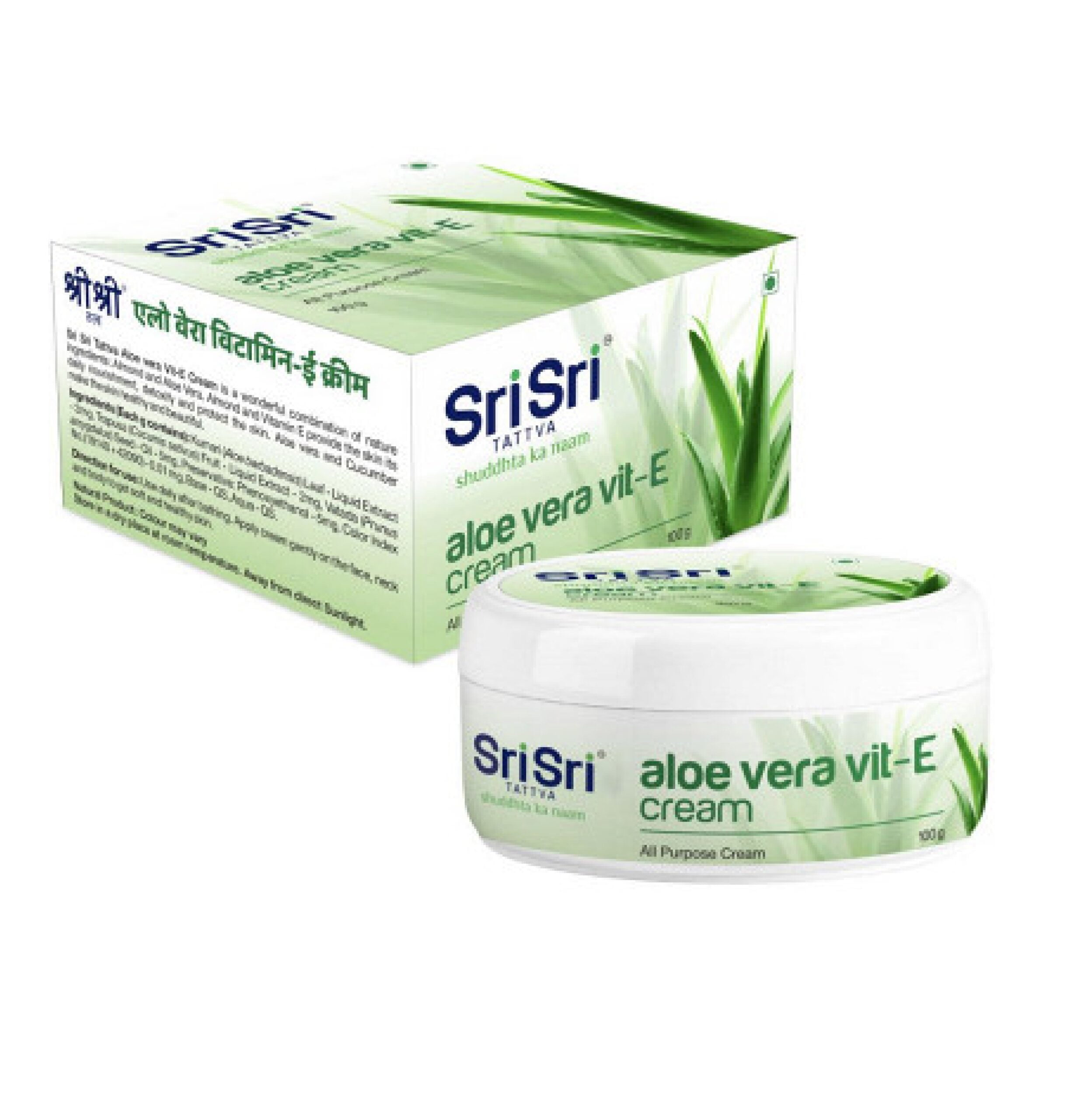 Sri Sri Tattva Aloe Vera Vit-E Cream (100g) - Walmart.com