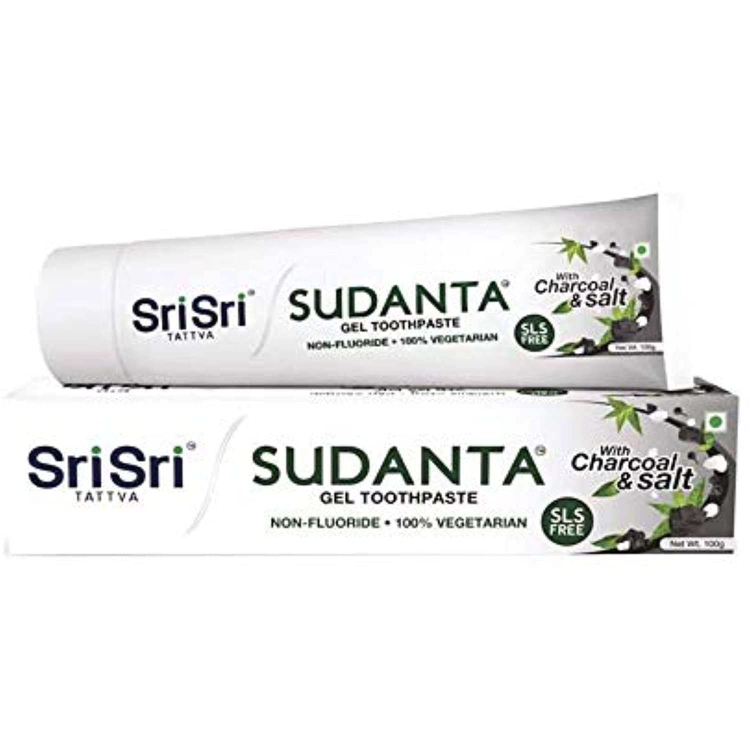 NWIL Sri Sri Tattva Sudanta Toothpaste, Charcoal and Salt, 100 gm, Oral ...