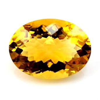 SriGem Natural Citrine (Sunela) 8 carat Citrine / 8 ratti sunehla ...