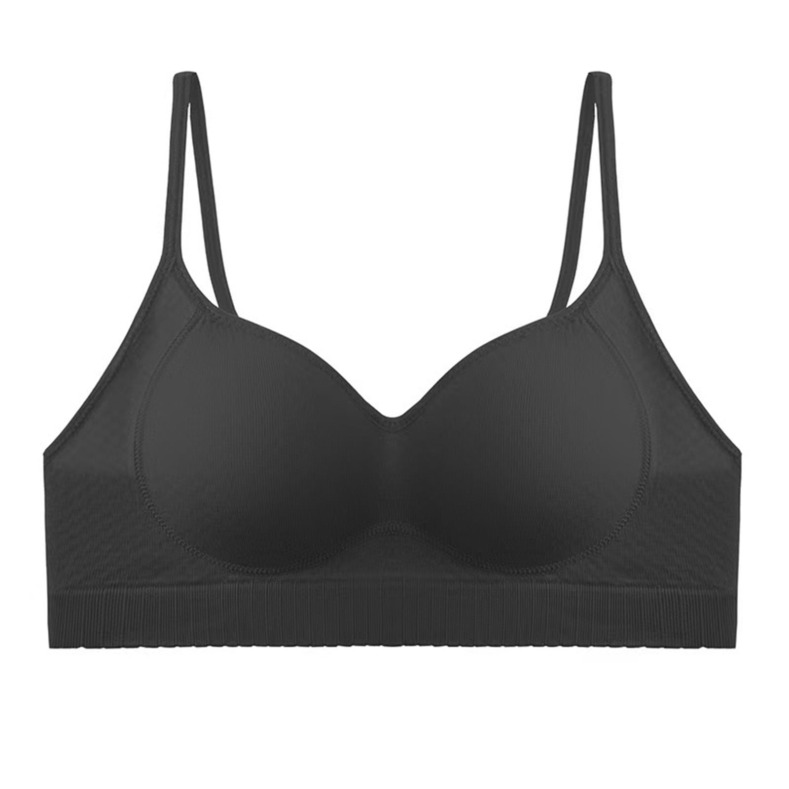 Sriper Bras for Large Breasted Women,Raceback Wireless Bralette,Comfort ...