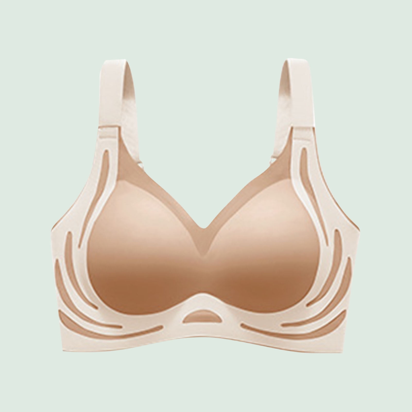 Sriper Daisy Bras for Older Women,Cute Sports Bras Push Up,Wireless ...