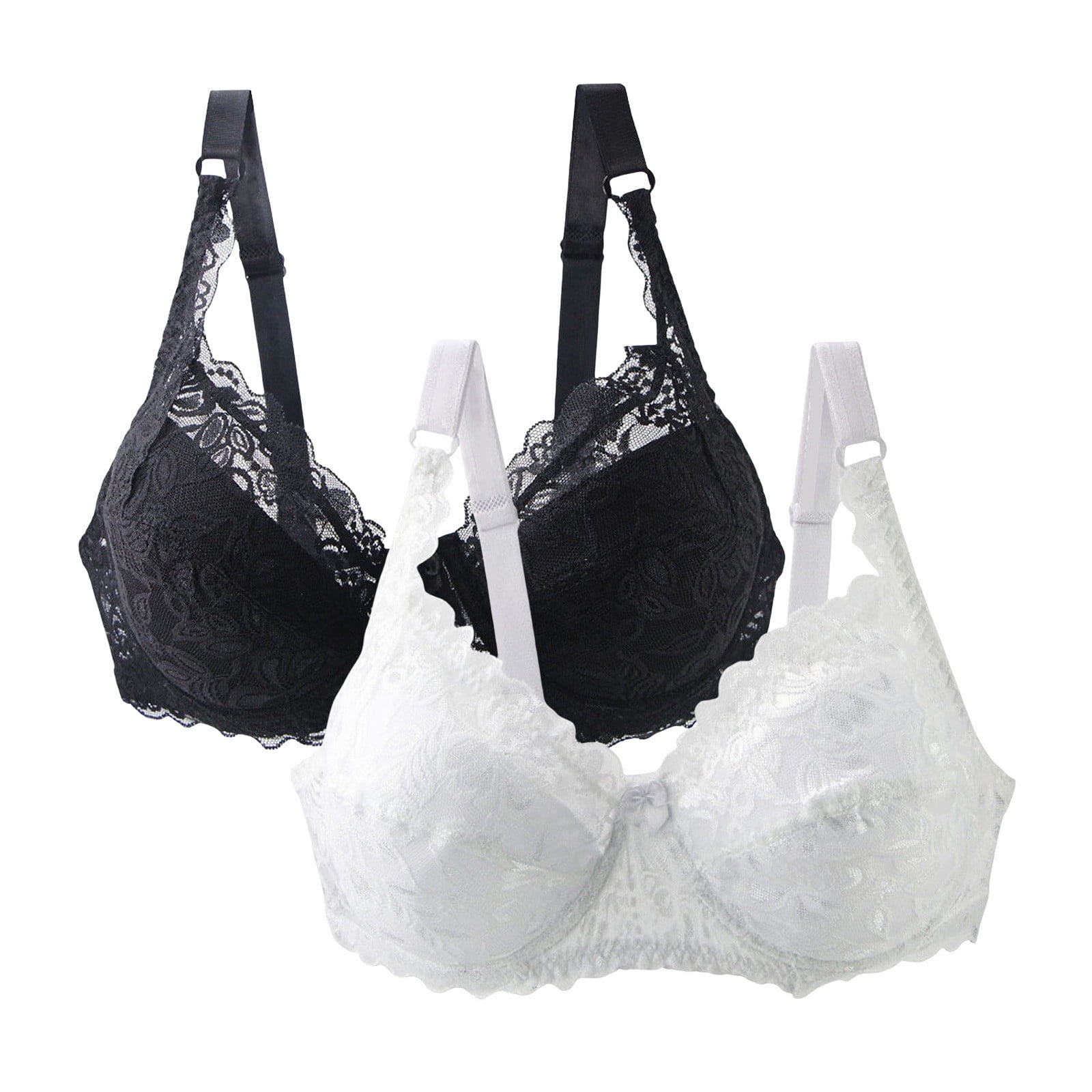 Sriper Lace Bralette Camisole Tops for Women 2 Pack,Cute Sports Bras ...