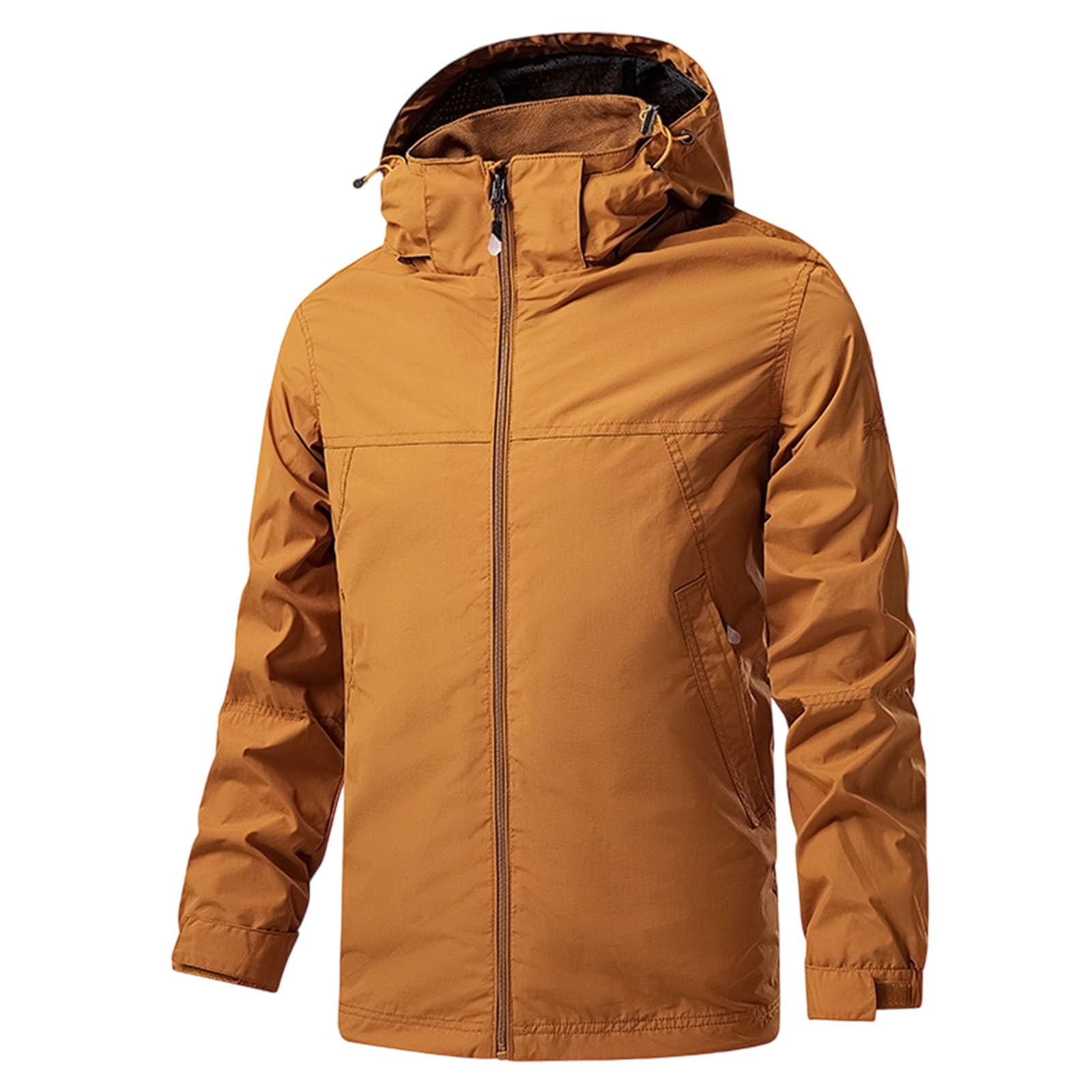 Sriper Men's Breathable Lightweight Waterproof Rain Jacket for Hiking ...