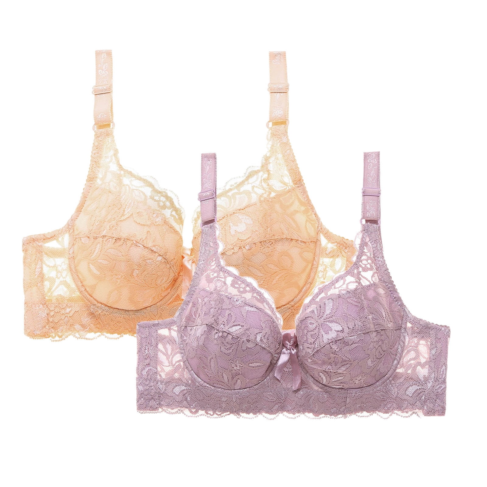 Sriper Support Bras for Women Full Coverage and Lift 2 Pack,Supportive ...
