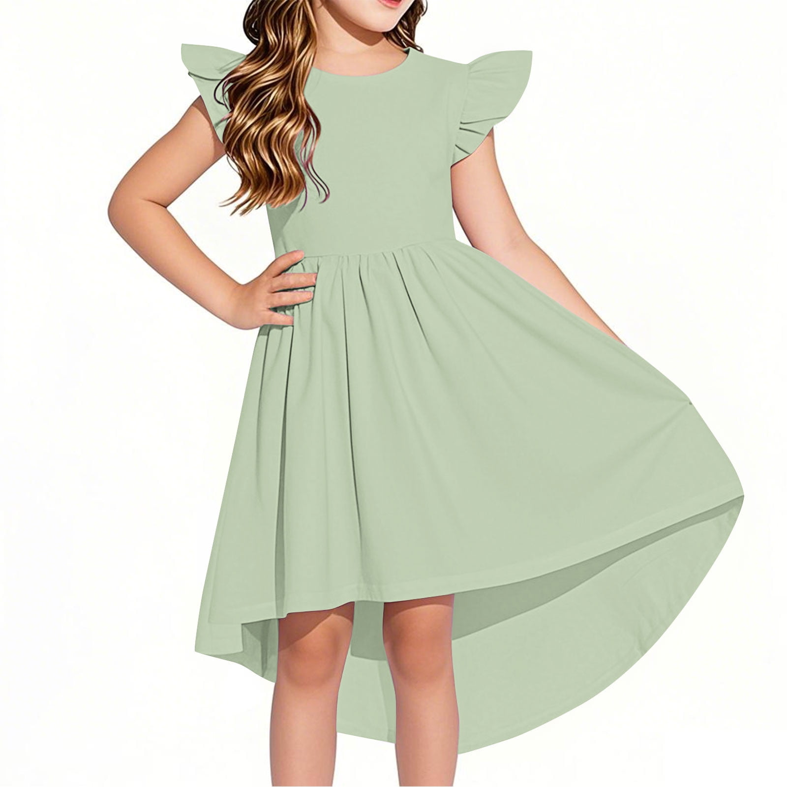 Sriper Toddler Girls Dresses 2T 3T 4T 5T Spring Outfits,Sundresses with ...