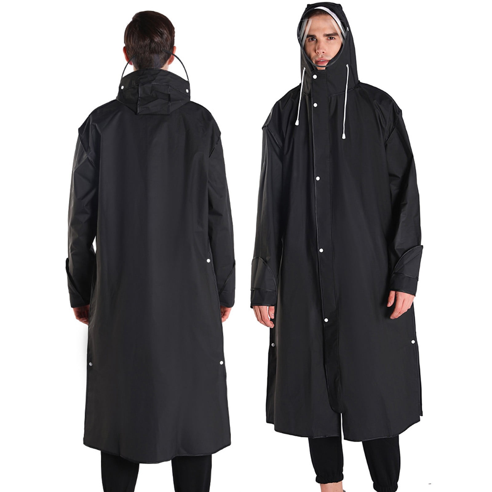 Sriper Unisex Rain Suit Cold Weather Waterproof Jacket & Pants Packable ...