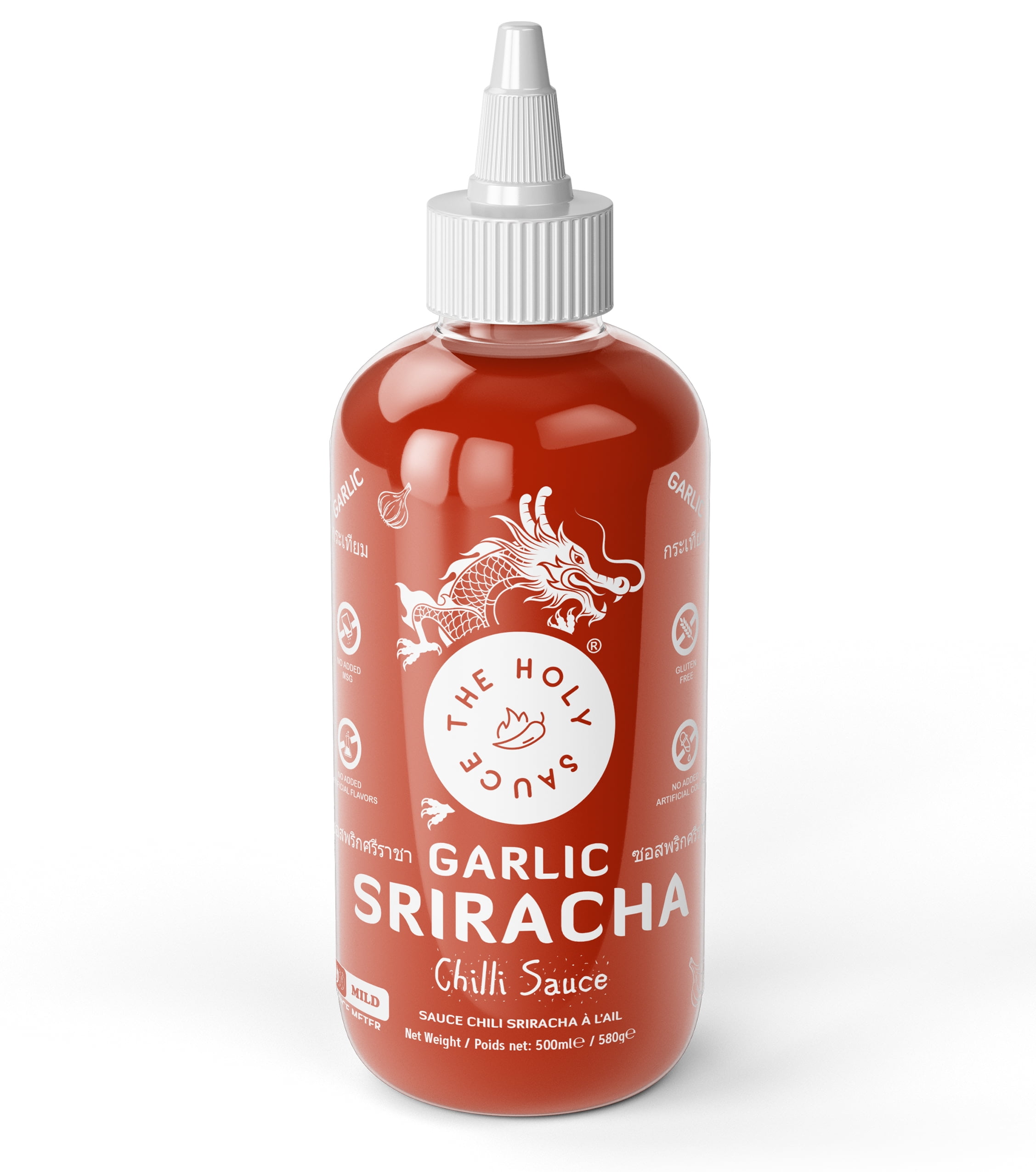 Sriracha Chili Sauce - No MSG, No Artificial Flavors or Colors, Gluten ...