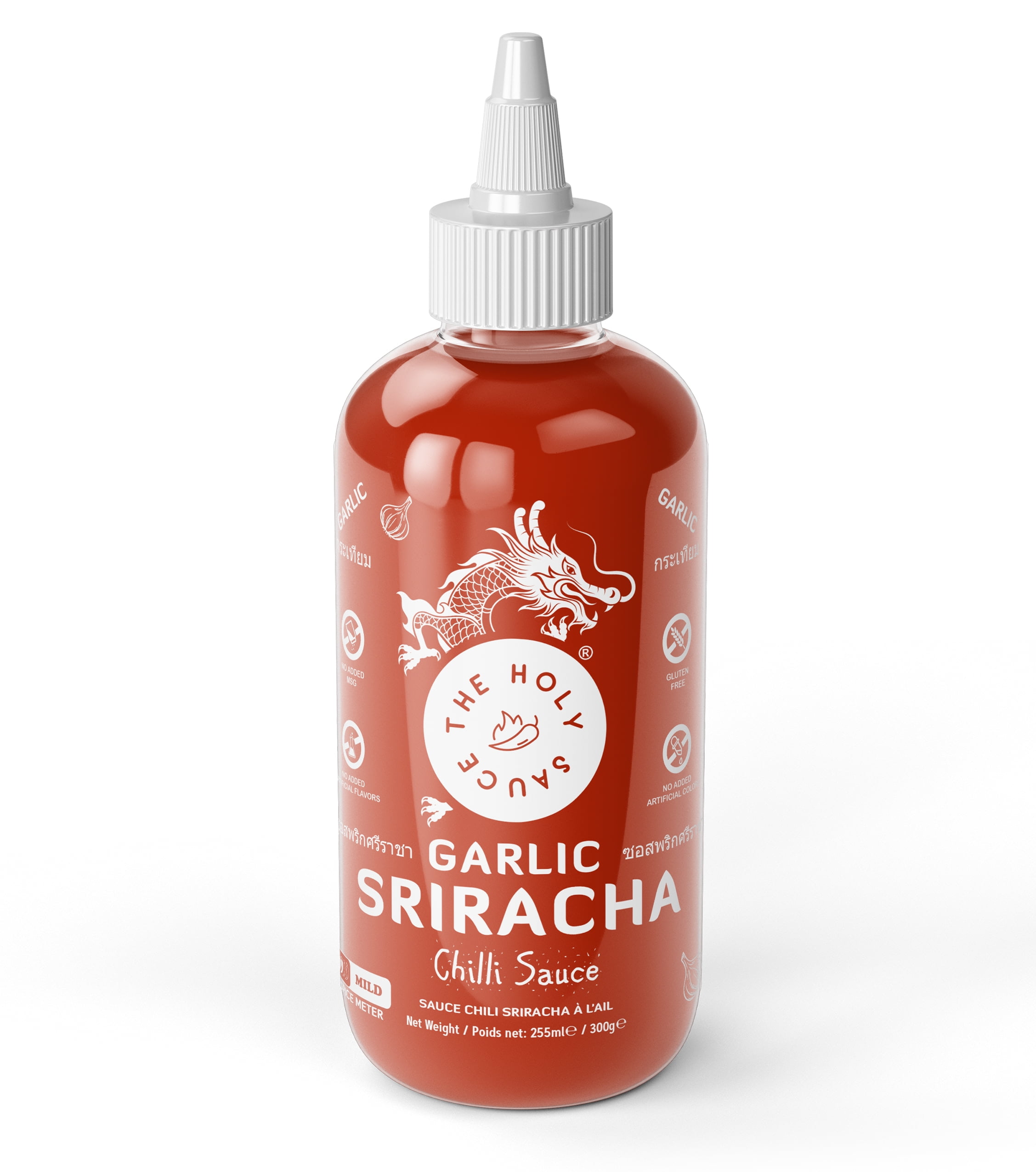 Sriracha Chili Sauce - No MSG, No Artificial Flavors or Colors, Gluten ...