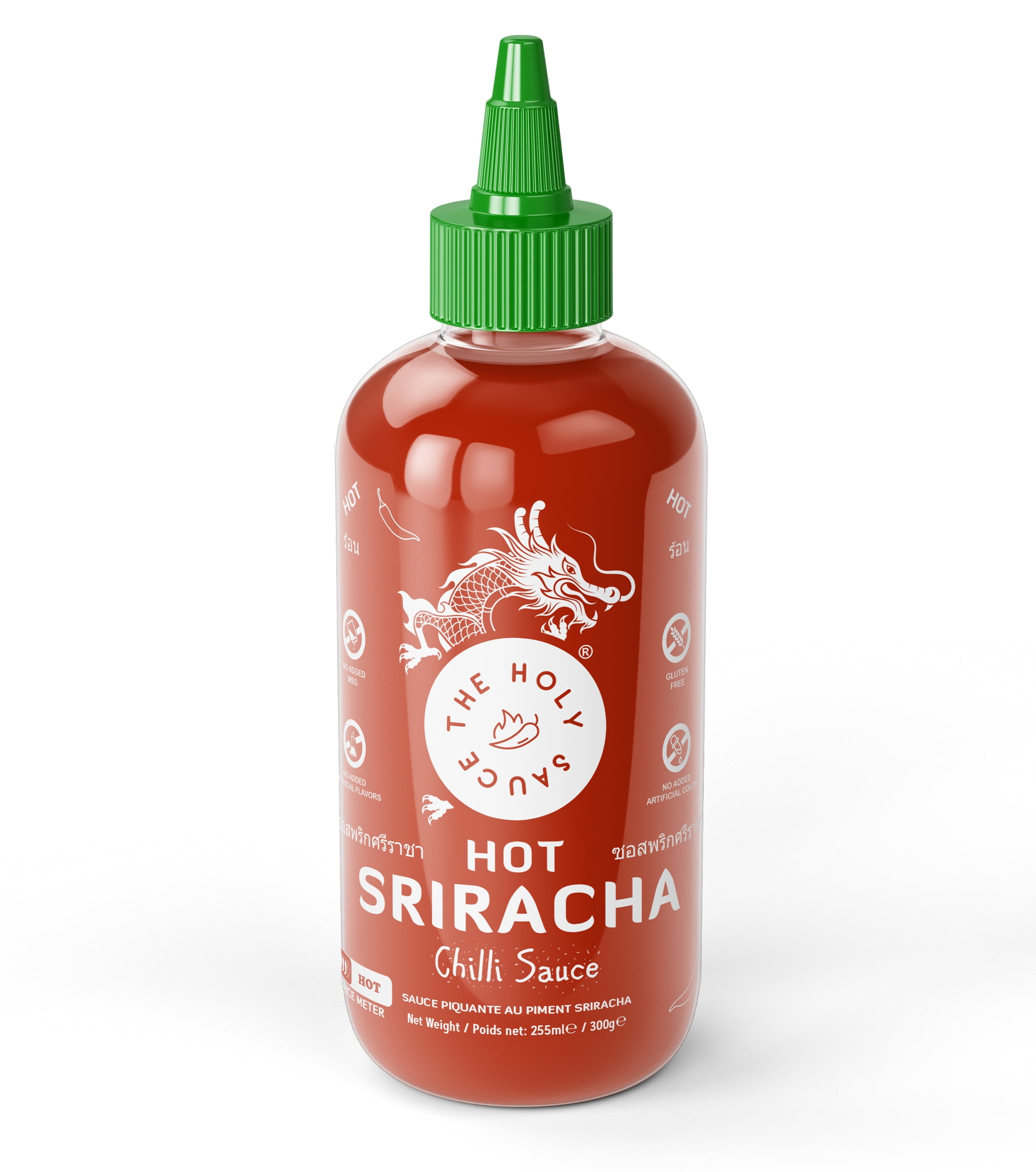 Sriracha Chili Sauce - No MSG, No Artificial Flavors or Colors, Gluten ...