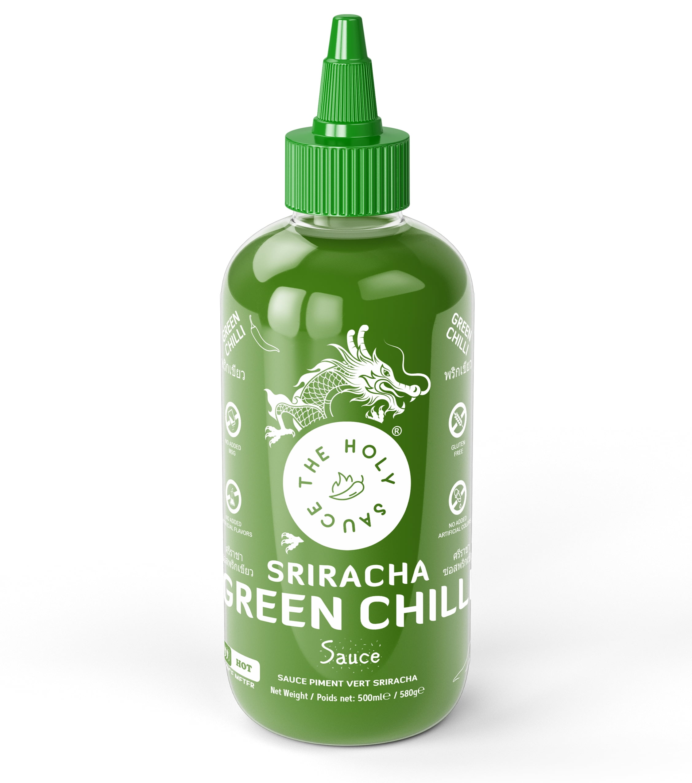 Sriracha Chili Sauce - No MSG, No Artificial Flavors or Colors, Gluten ...