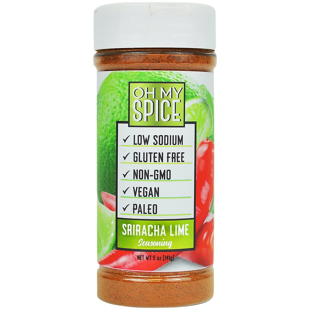 Sriracha Seasoning - Gluten YPF5 Free Spicy Sriracha Lime with Sea Salt ...