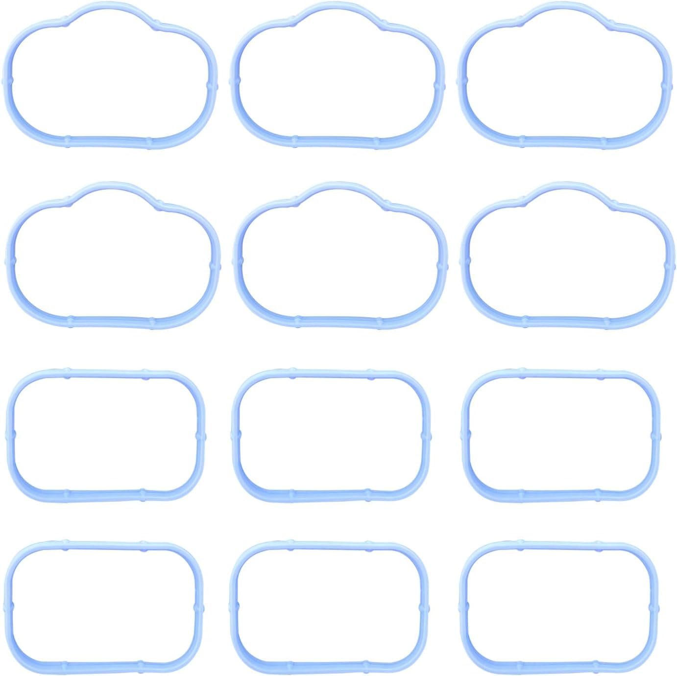 Srix 12PCS Car Intake Manifold Gasket Set, Intake Manifold Gaskets ...