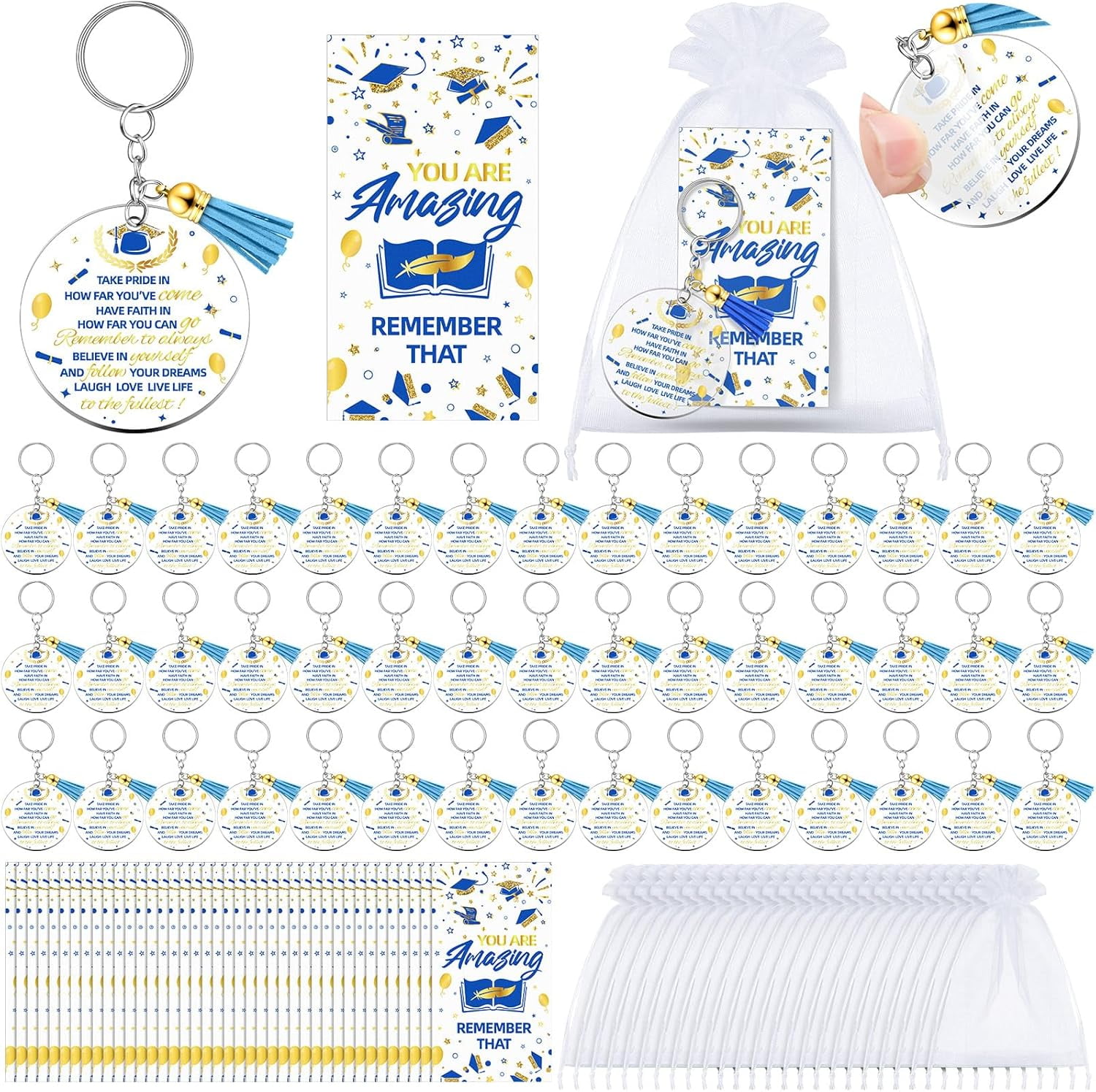 Srix 150 Pcs Graduation Gifts for Women Men Include 50 Inspirational ...