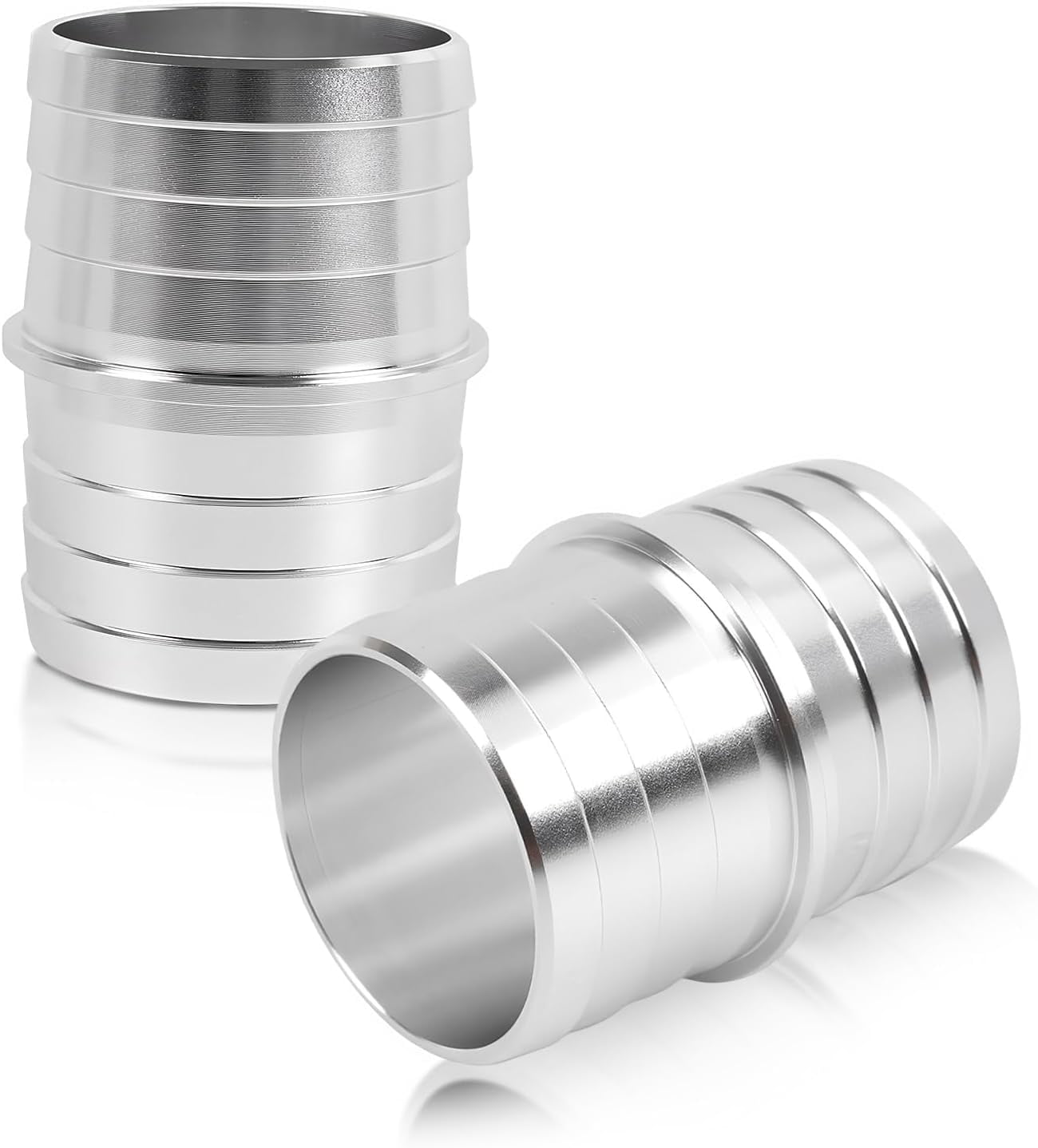 Srix 2 PCS Radiator Hose Barb Fittings, 1-1/2 Inches Aluminium Alloy ...