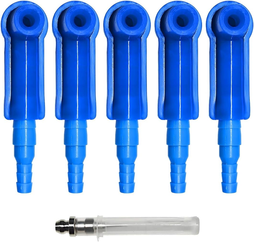 Srix 5 PCS Exchange Tool Connector Brake Bleeding Kit, Auto Brake Oil ...