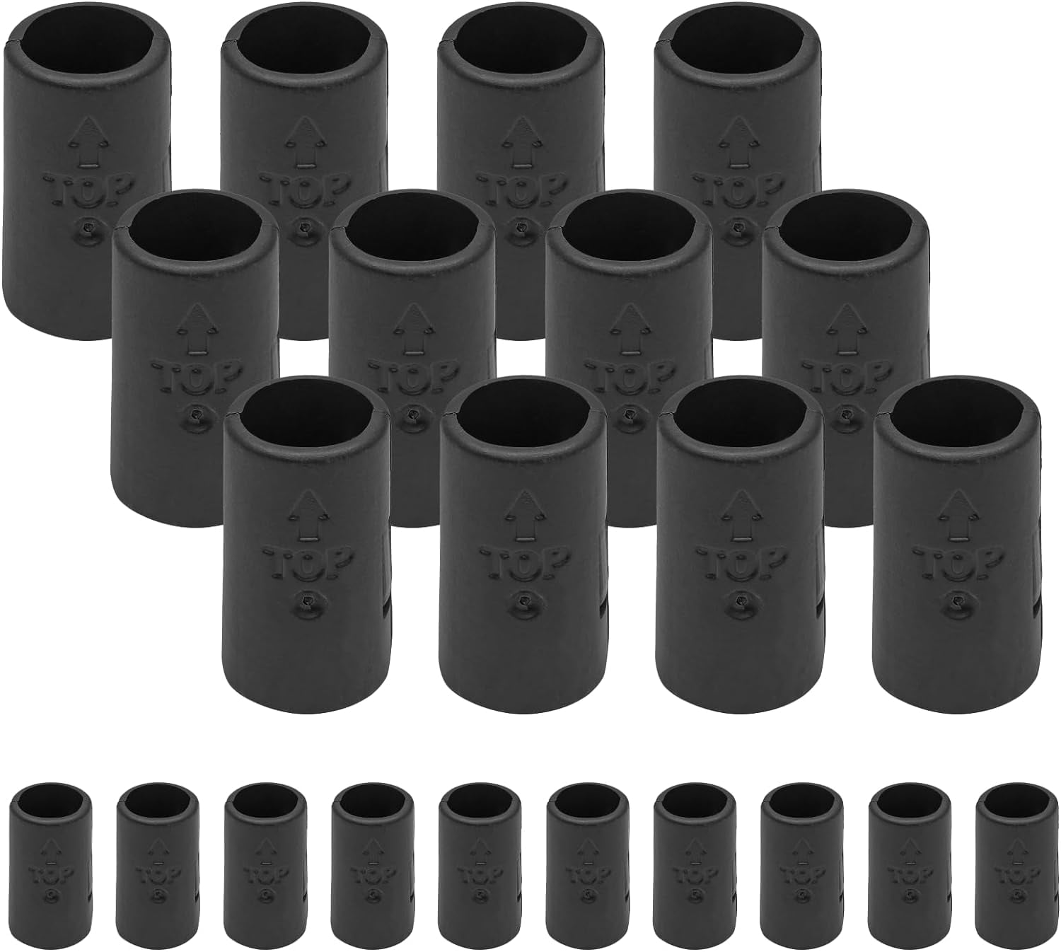 Srix 72 Pcs 1/2 Inch Wire Shelf Clips, Plastic Shelf Lock Clips for 1/2 ...
