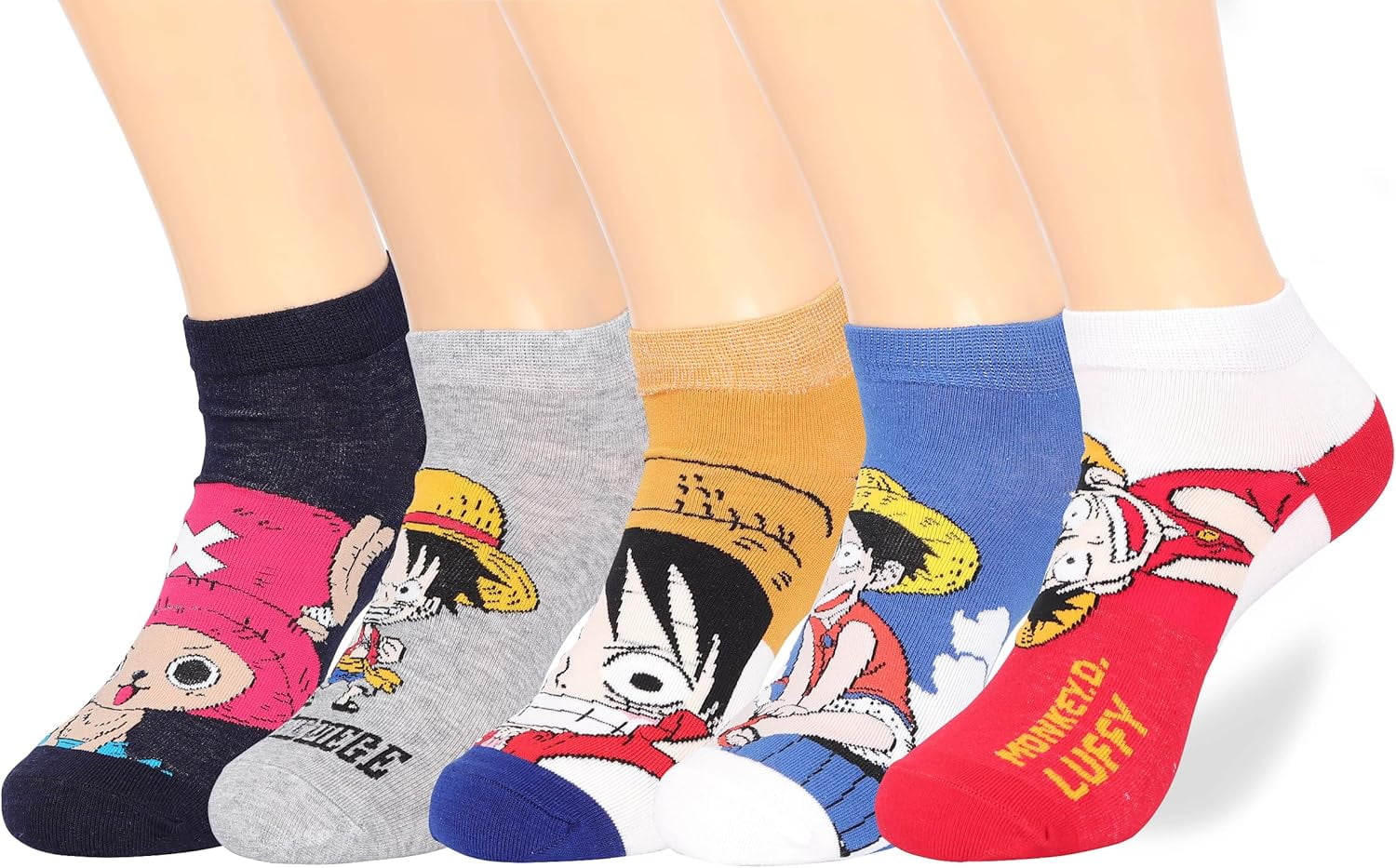 Srix Anime Ankle Socks 5 Pairs A416 - Walmart.com