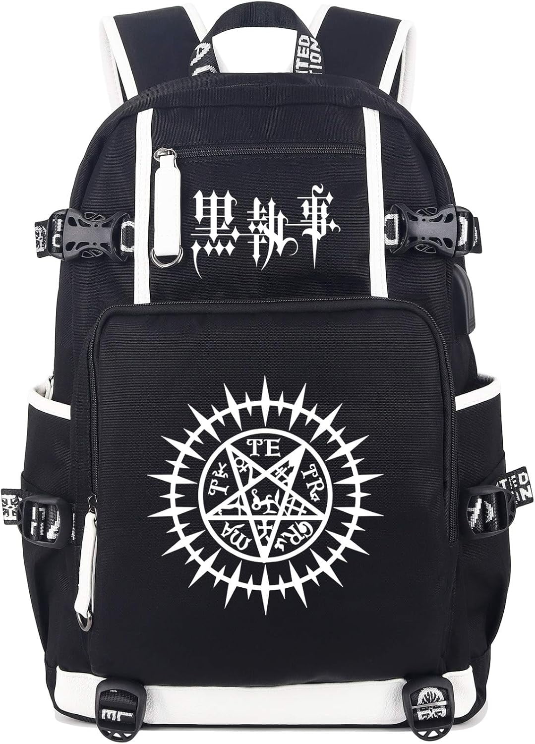 Srix Anime Black Butler Luminous Schoolbag Laptop Backpack Rucksack ...