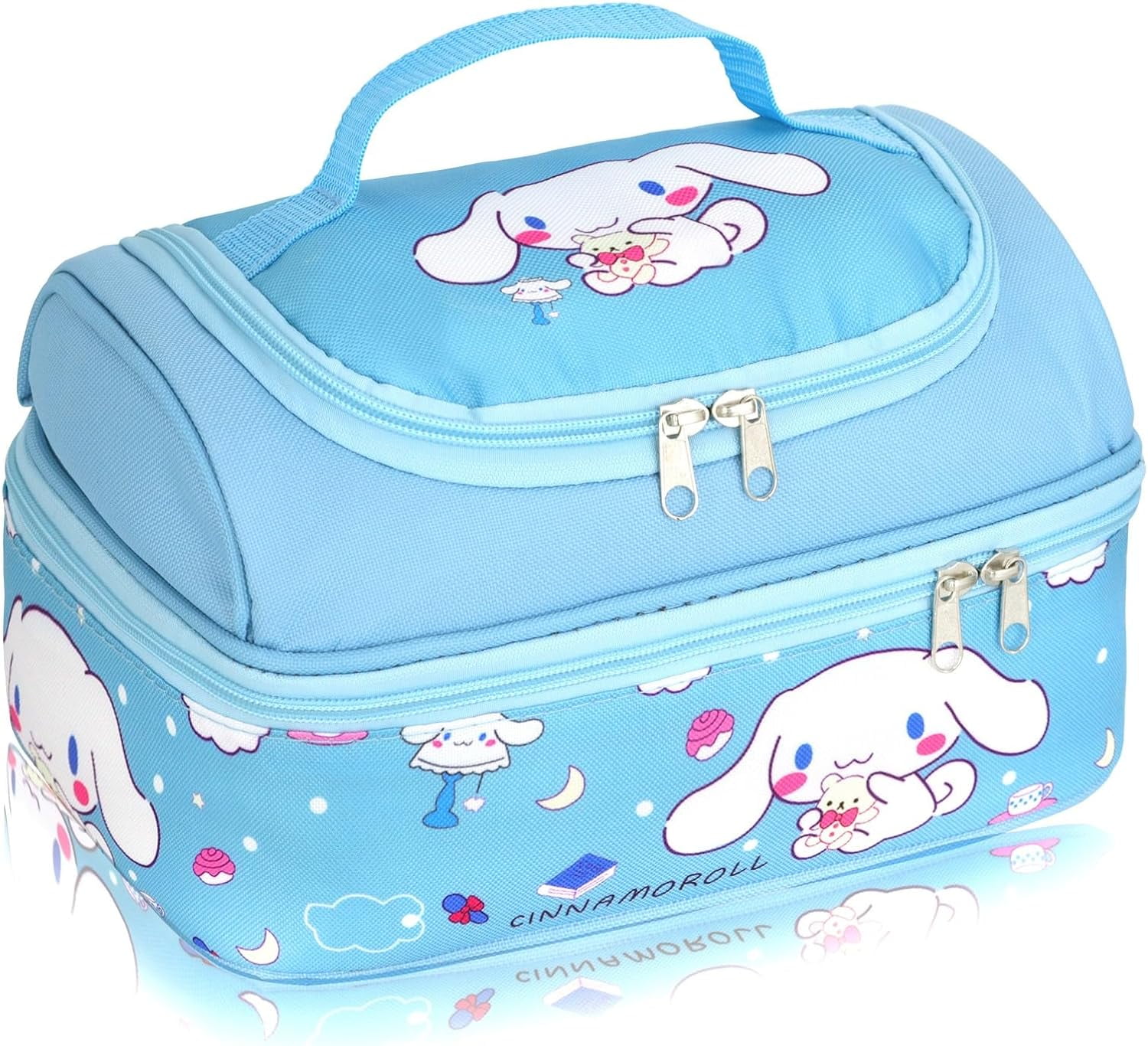 Srix Anime Cinnamoroll Lunch Bag for Man Woman Leakproof Lunch Box ...