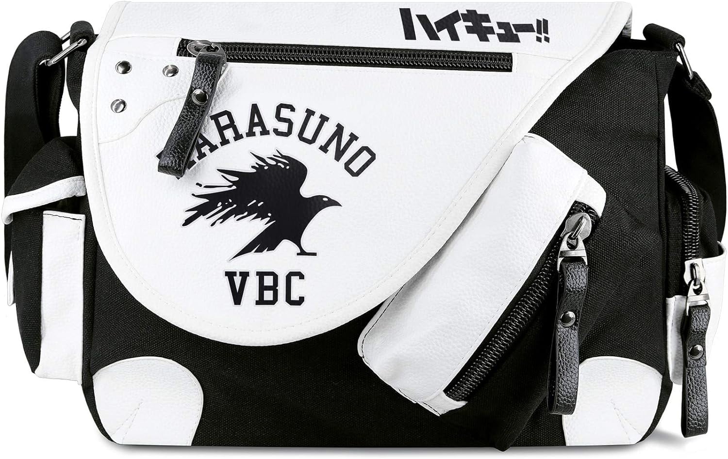 Srix Anime Haikyuu Messenger Bag Canvas Crossbody Bag Flap Synthetic ...