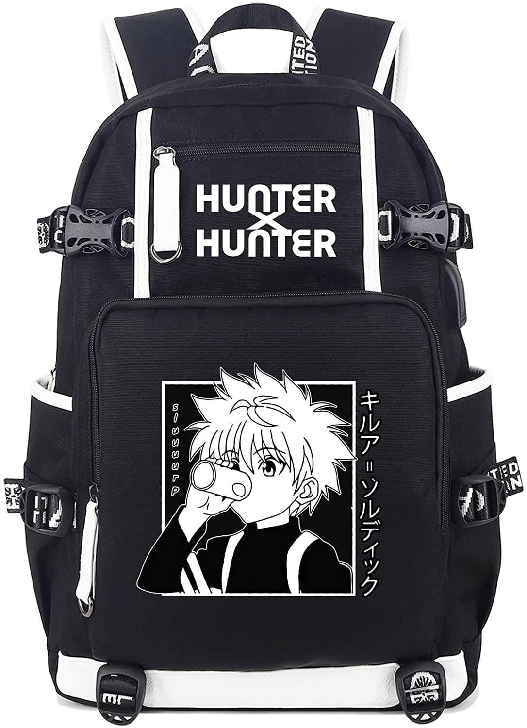 Srix Anime Killua Zoldyck Printed Backpack Rucksack Laptop Backpack ...