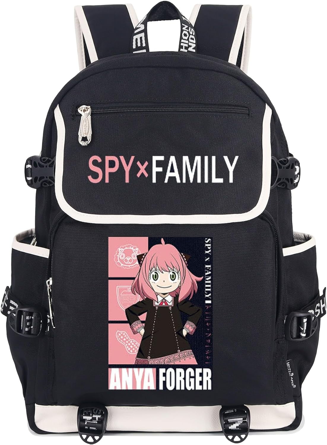 Srix Anime SPY×FAMILY Laptop Backpack with USB Charging Port Anya ...