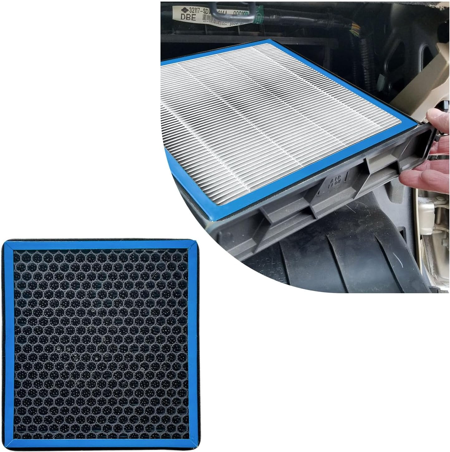 Srix CF10285 Activated Carbon Cabin Air Filter Replacement, PM2.5 ...