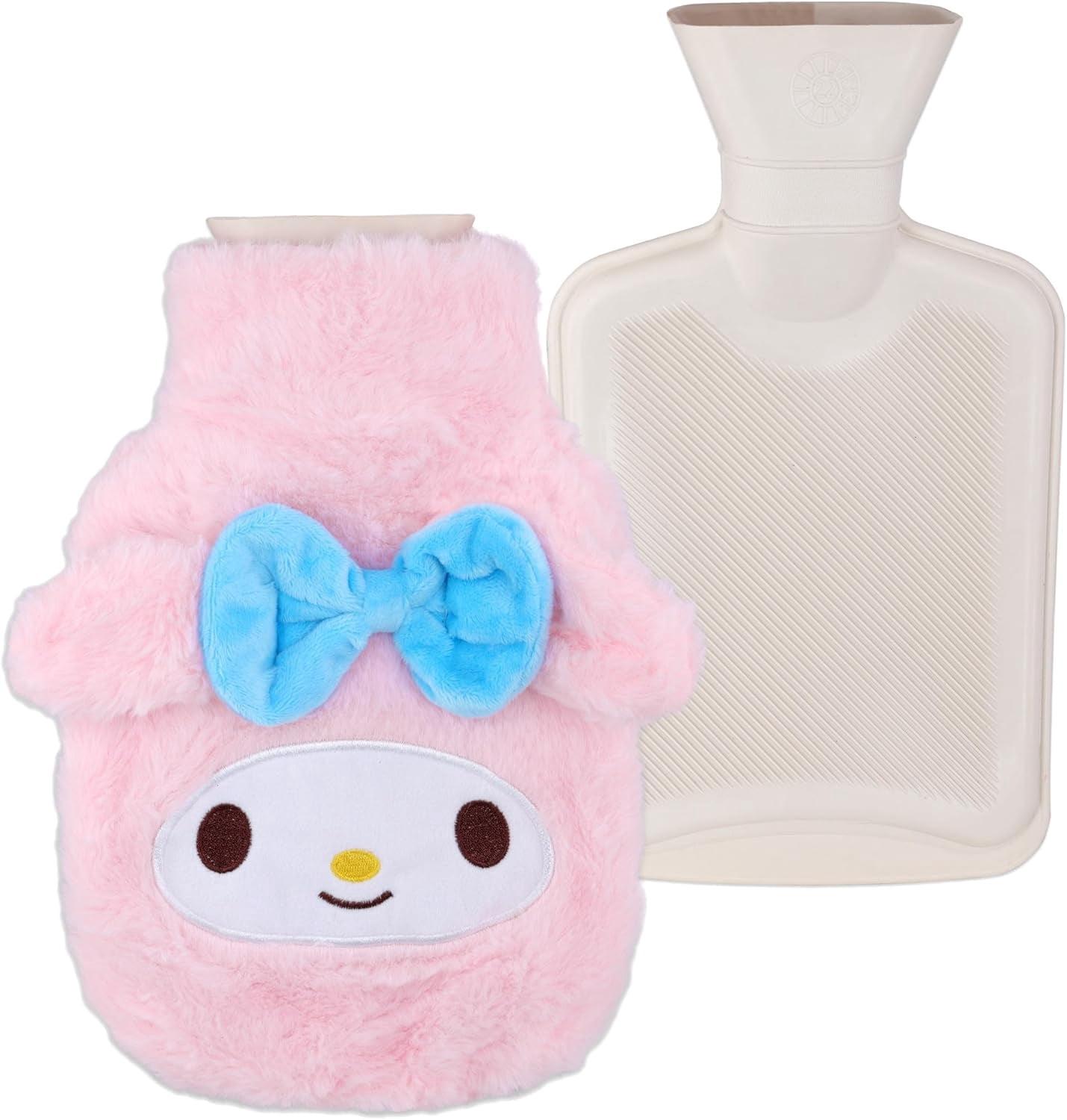 Srix Cartoon Melody Hot Water Bottle Hand Foot Warmer 1L Hot Water Bag ...