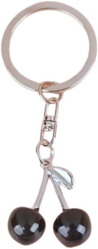 Srix Cute Cherry Keychain Sweet Cherry Star Keyring Y2K Bag Charms ...