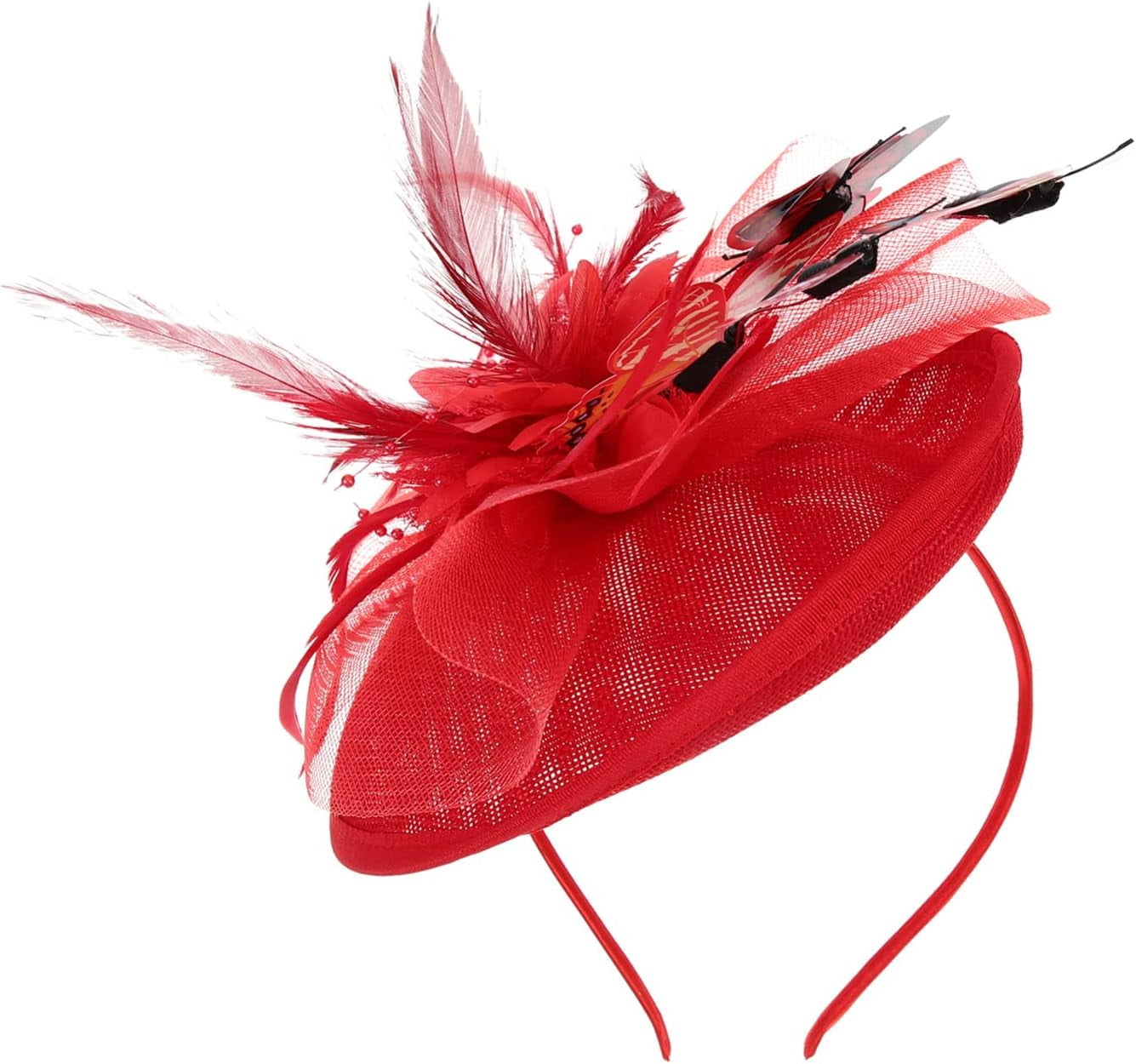 Srix Fascinator Hat for Women- Vintage Fascinators Butterflies Hat Butterfly Headband Tea Party ...