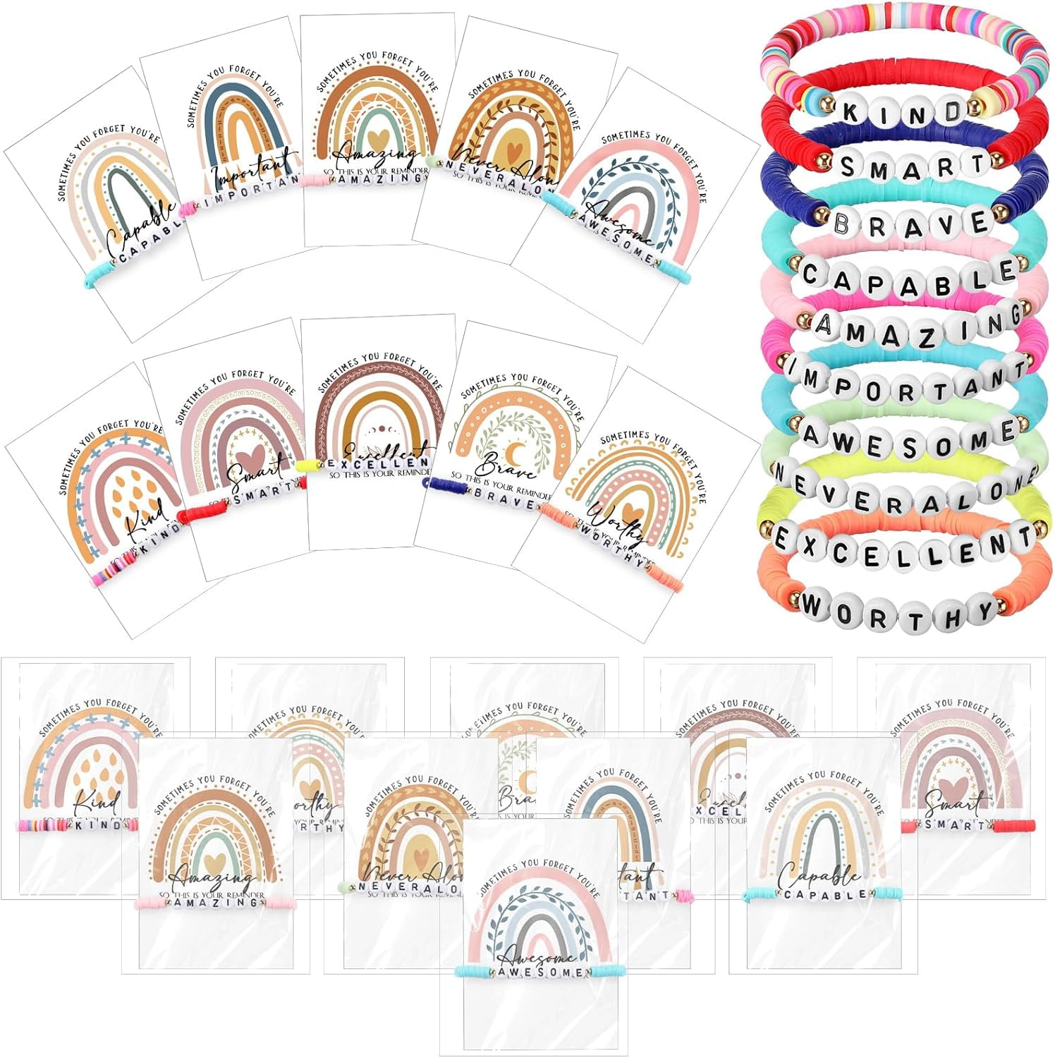 Srix Friendship Bracelets Inspirational Gifts for Women Motivational ...