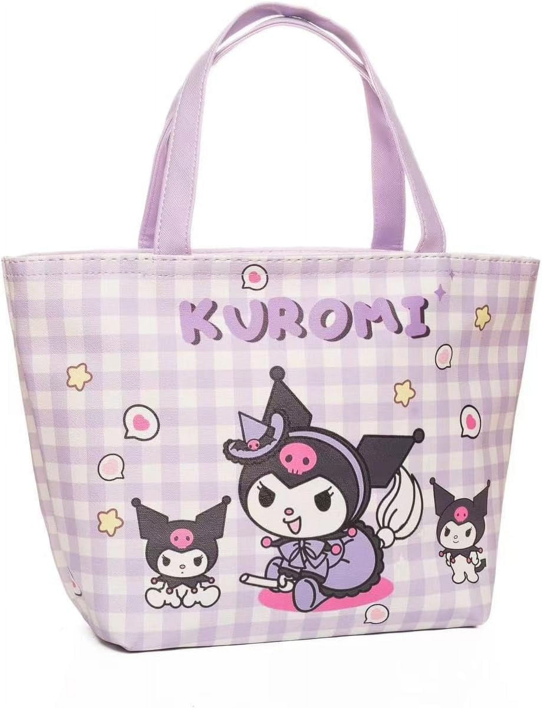 Srix Kuromi Lunch Bag for Work Reusable Insulated Lunch Box Travel Picnic Container Thermal ...