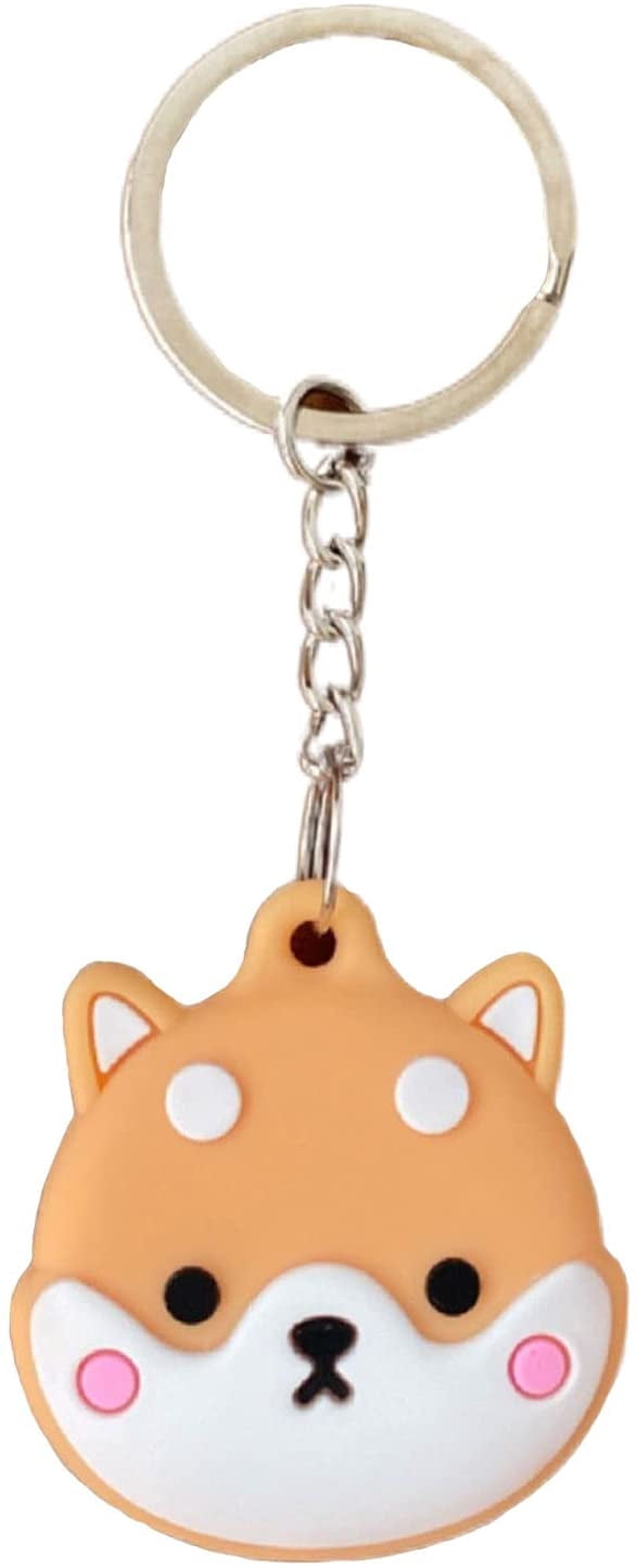 Srix Portable Case for Air Tag, Kawaii Cute Cartoon Animals Silicone ...