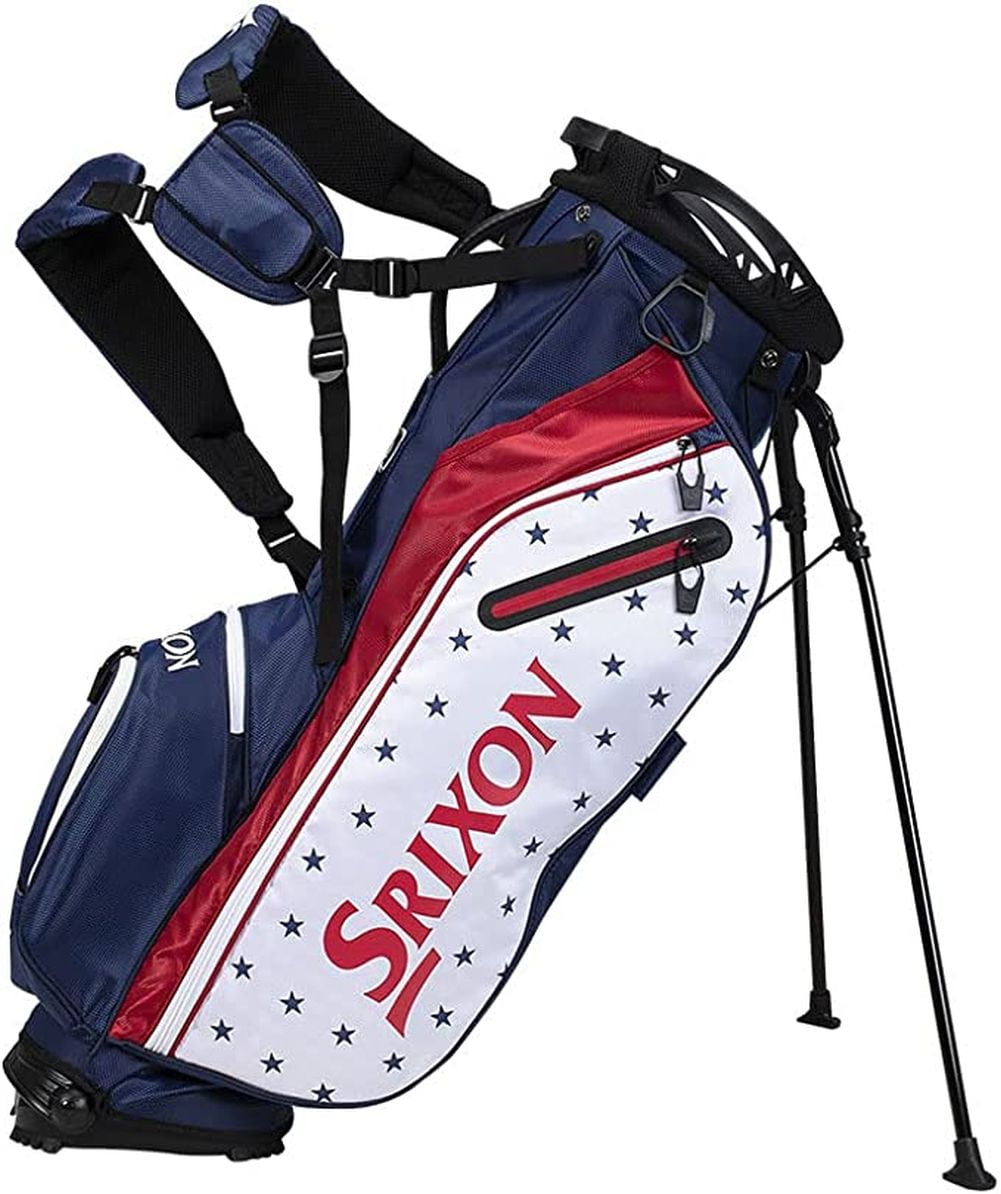 Srixon Limited Edition USA Stand Bag (8.5", 4-way top, Red/White/Blue ...
