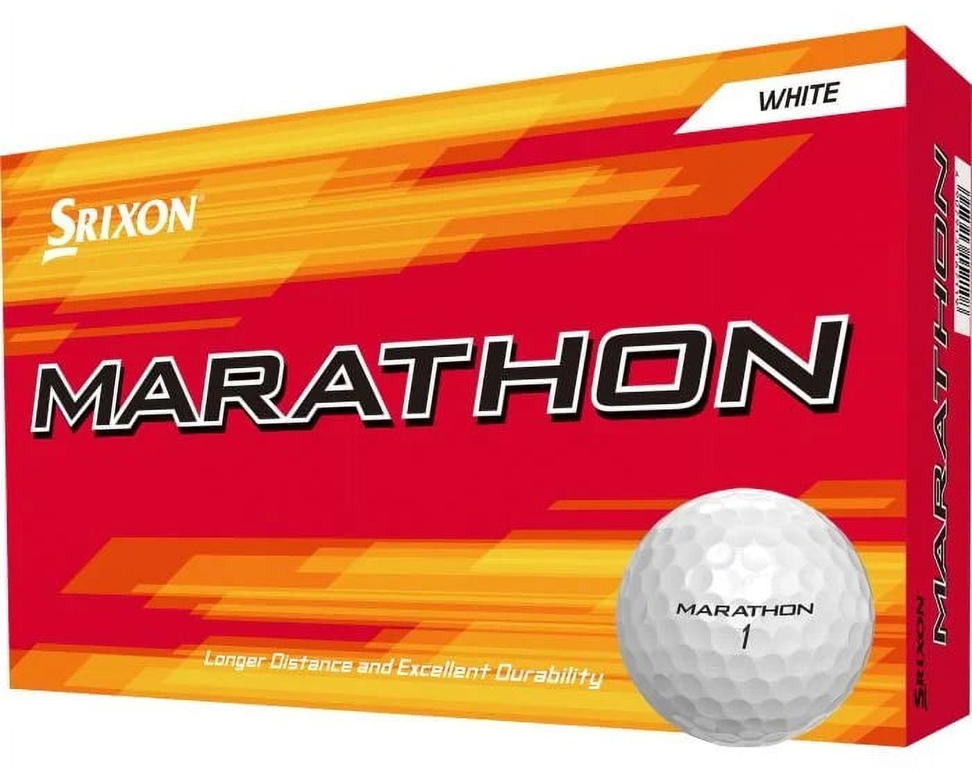 Srixon Marathon 3 Golf Balls, 15-Ball Pack, White, High Compression ...
