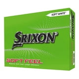 Srixon Soft Feel 13 White Golf Balls, 12 Count - Walmart Business Supplies