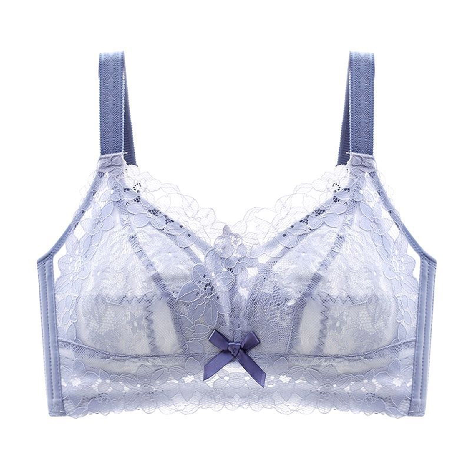 Srogem Women's Lace Cami Top, Wireless Bralette Floral Non Padded ...