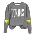 Srogem Women’s Tennis Club Sweatshirts Vintage Tennis Preppy Sweatshirt ...