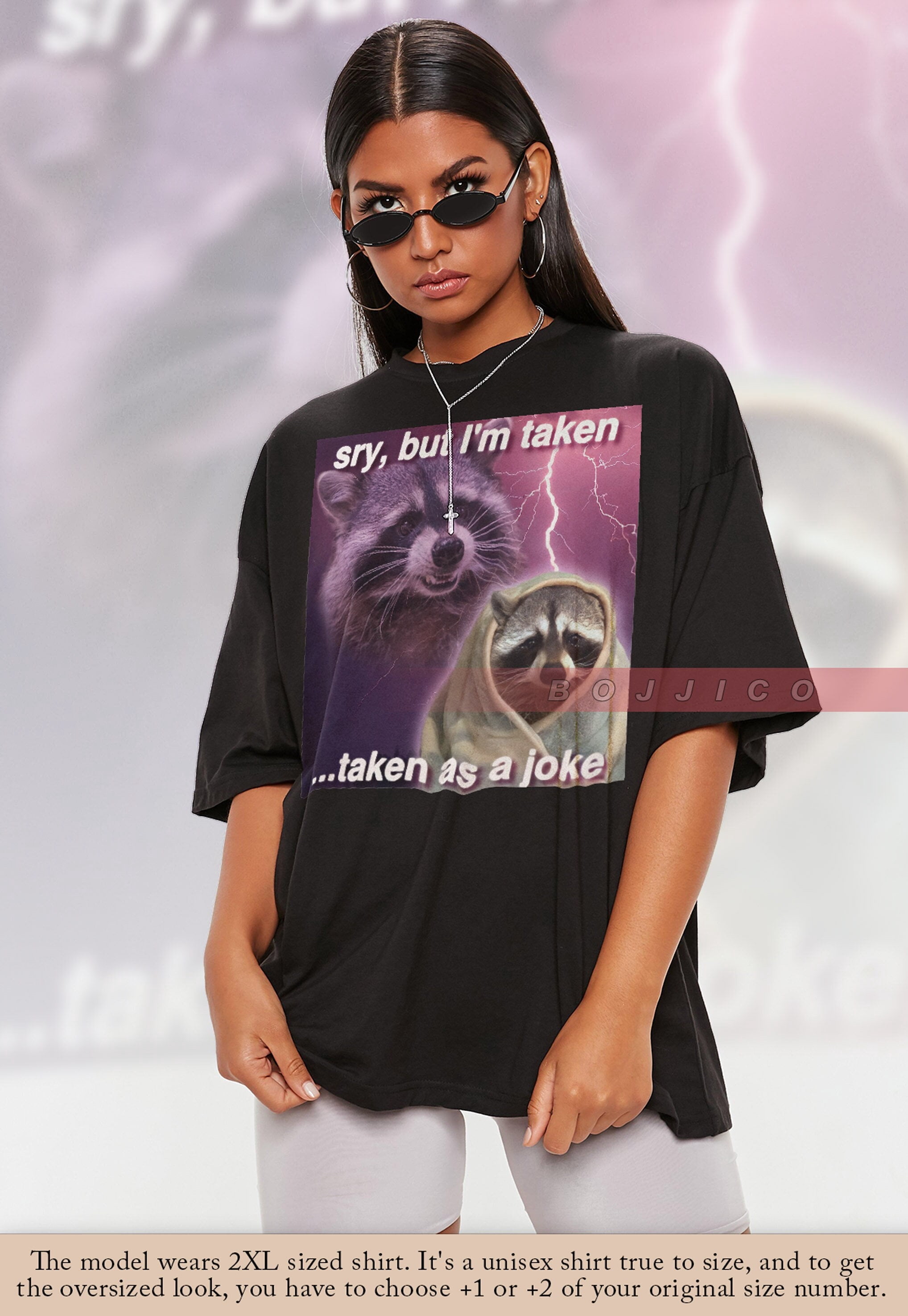 Sry, But I'm Taken As A Joke Meme, Opossums Lover Shirt, Sad Possums ...
